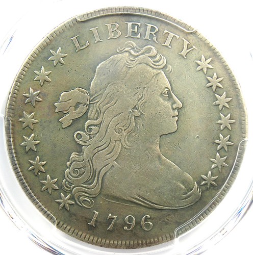 1796 Draped Bust Silver Dollar $1 Small Eagle Coin - Certified PCGS ...
