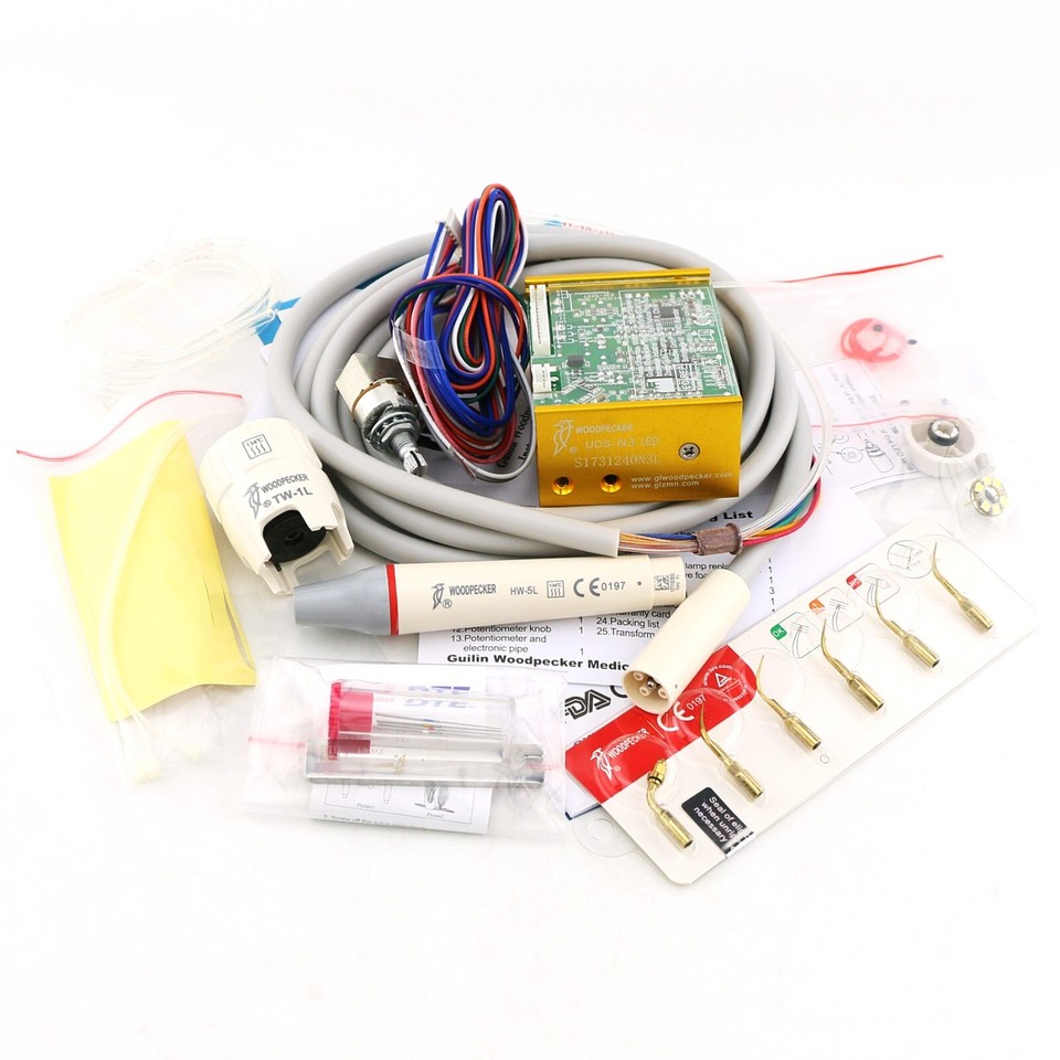 Woodpecker Dental Ultrasonic Piezo Scaler Built-in UDS-N2/N3 LED EMS ...
