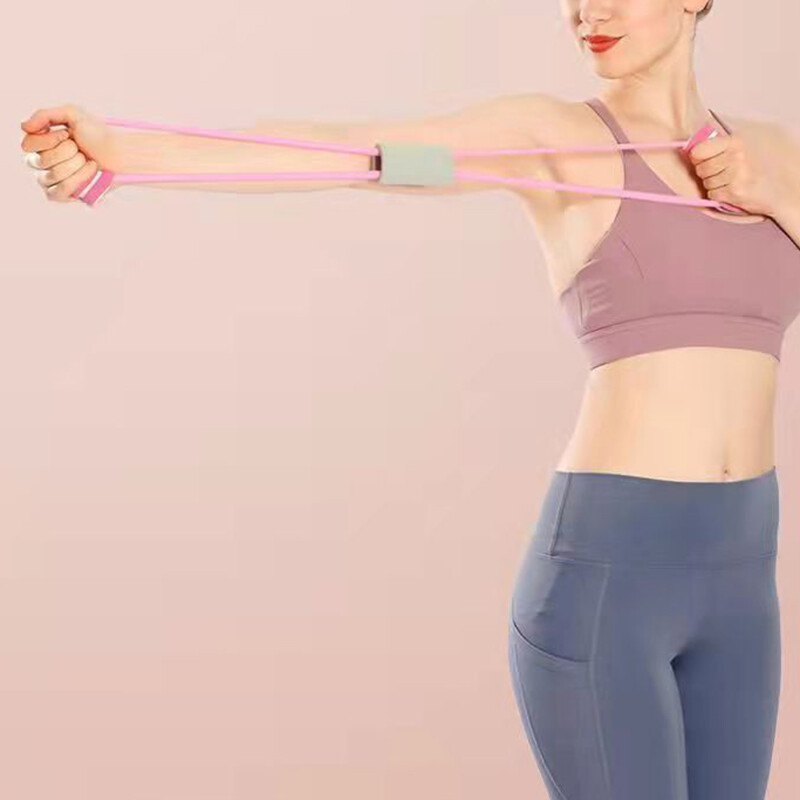 MMA Shadow Boxing Resistance Band Rubber Speed Training Pull Rope ...