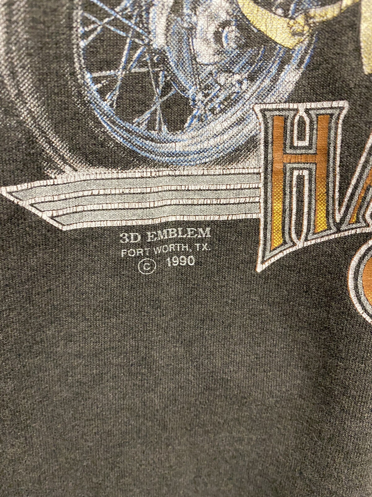 1990 3D Emblem HARLEY DAVIDSON NY • Statue of Liberty… - Gem