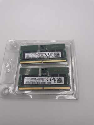 Samsung ddr5 16gb RAM (2x 8gb sticks) M425R1GB4PBO - CWM0D for Laptop ...