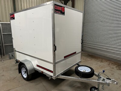 New Apache 8x5 Box Trailer 6ft High Cube Plus 8x5 Box Trailer UK ...