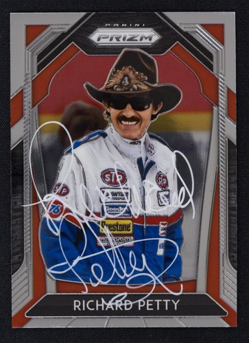 Richard Petty Signed 2020 Panini Prizm Card #KING - NASCAR Auto | eBay