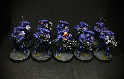 Ultramarines Primaris Infiltrators painted Warhammer 40k Space Marines ...