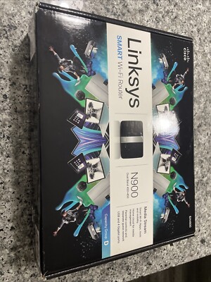 Cisco Linksys EA4500 N900 Dual Band Wi-Fi Wireless Router 745883596799 ...