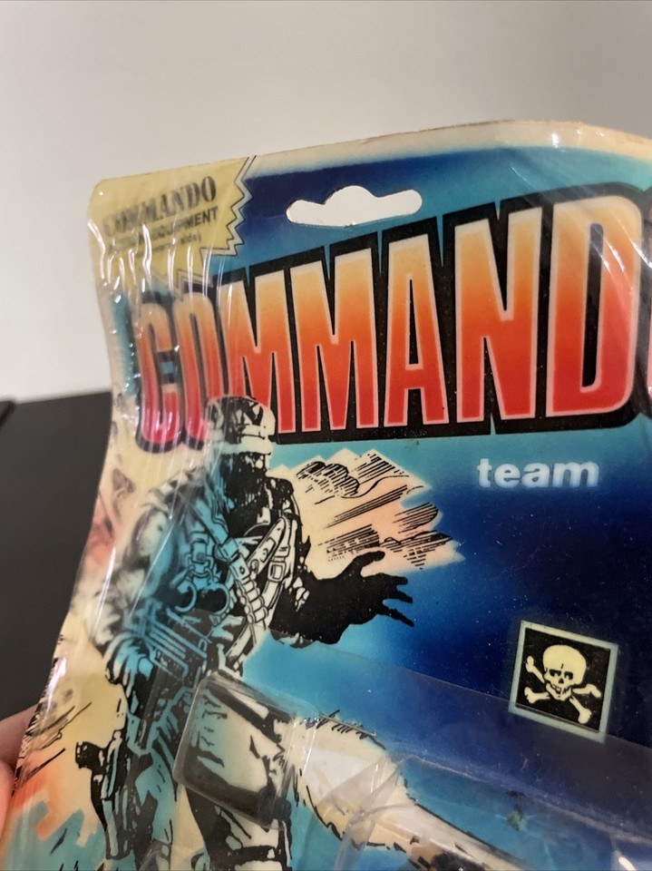 Schwarzenegger Commando Diamond Toymakers 1985 Team Mock Up Super Rare ...