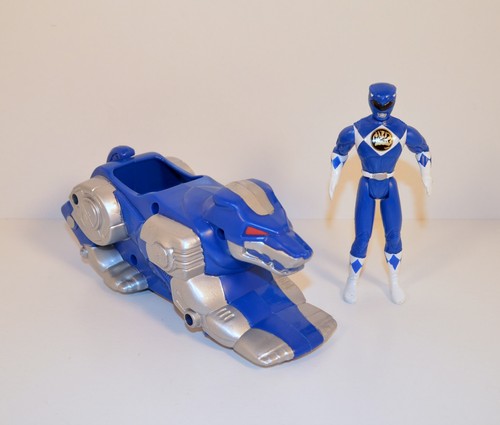 4" Blue Ranger 6" Wolf Ninjazord McDonald's Action Figure Power Rangers ...