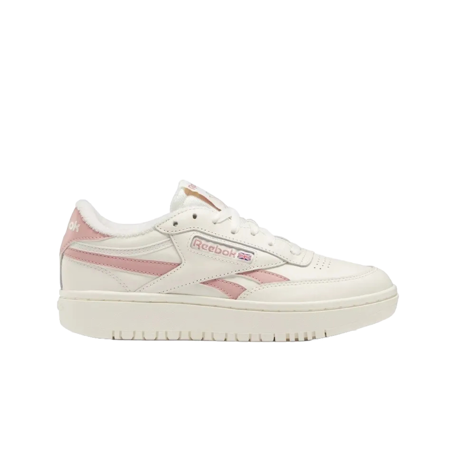 Women Reebok Club C Double Revenge Shoes Size 11 Chalk White Pink ...