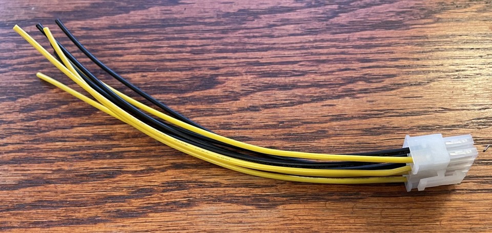 High level speaker input plug wire harness 8-pin 8pin Alpine amp MRP ...