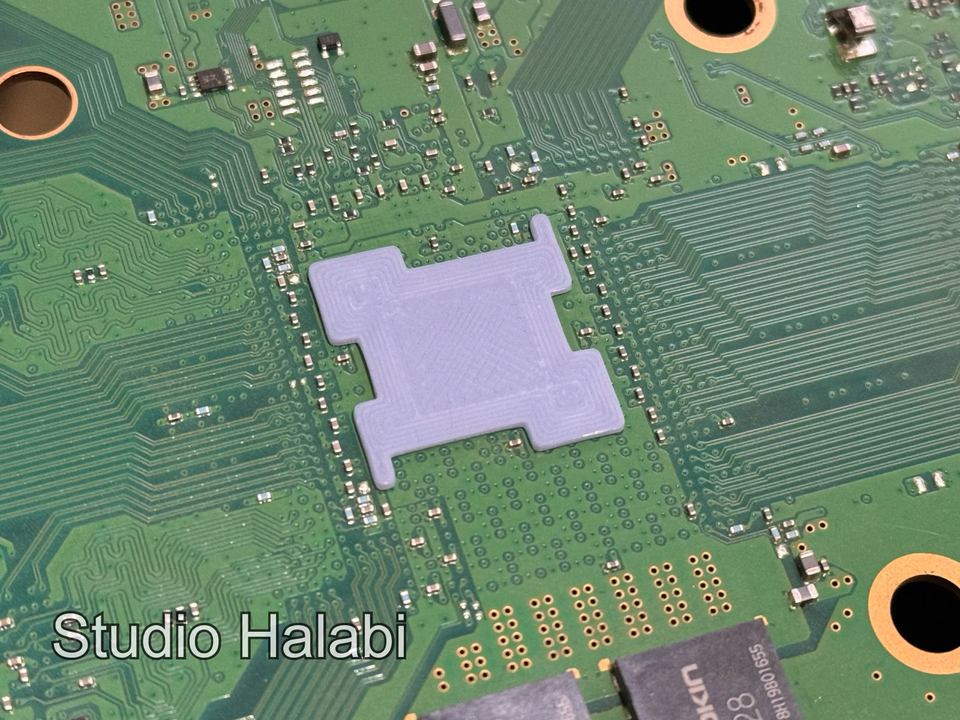 PS3 CPU Brace - ABS - For 65nm CELL Processors - Safe Alternative to ...