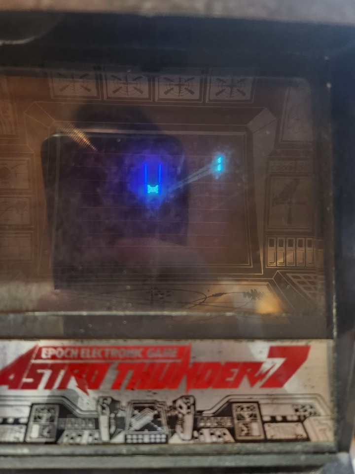 EPOCH ASTRO THUNDER 7 Vintage LSI Tabletop Electronic Game Working ...
