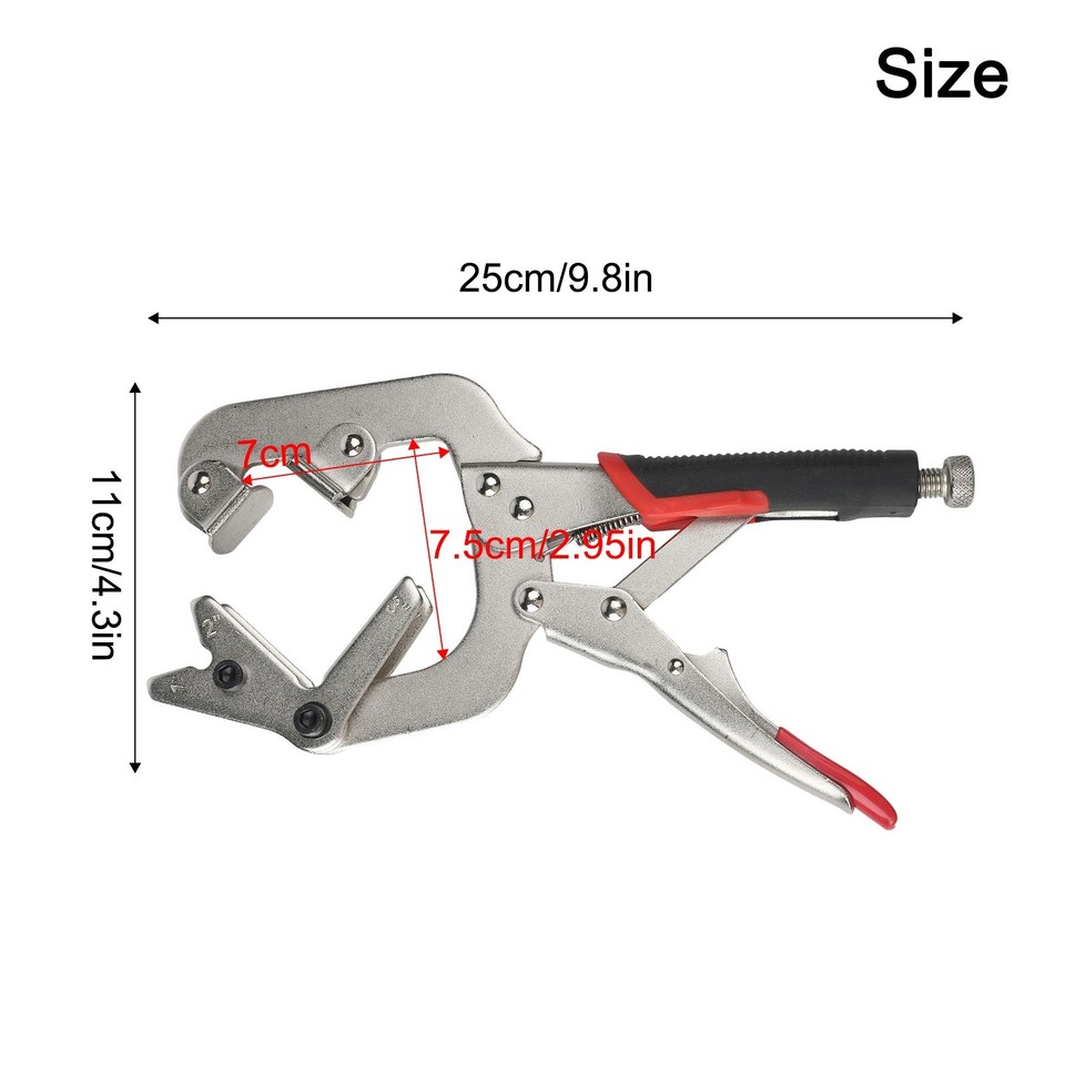 Heavy Duty 10 Inch Welding Clamps Adjustable C Clamp for Reliable Pipe ...