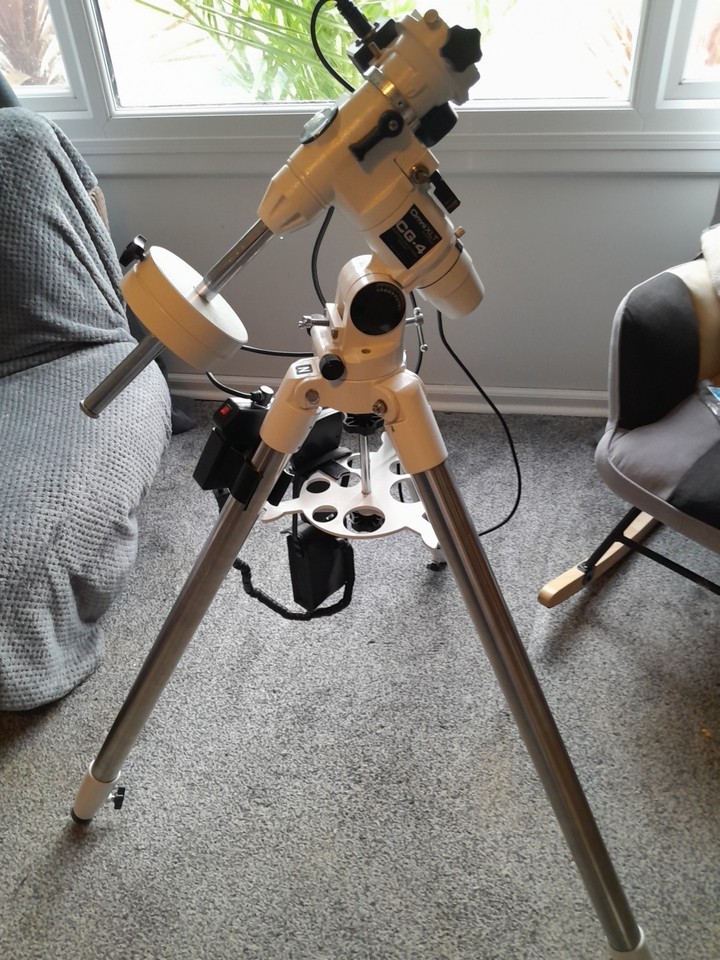 Celestron Omni CG-4 synscan upgrade kit EQ3, Mount with SkyWatcher Dual ...