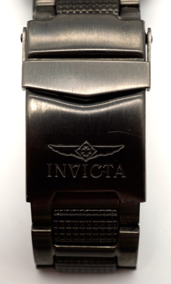 Invicta Men's 6410 Python Collection Chronograph Gun Metal Stainless ...