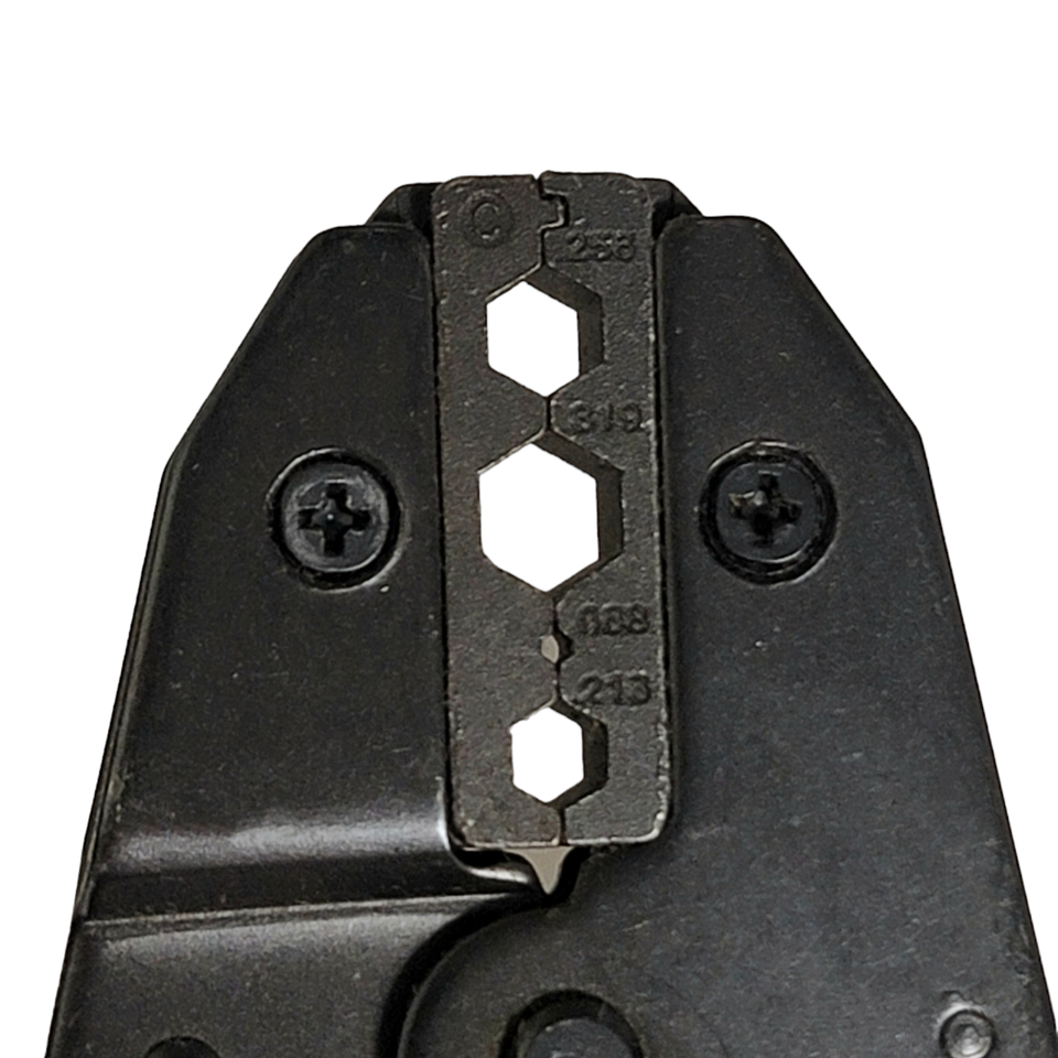 Ratchet Action Crimp Tool Coax Cable RG58 RG59 RG6 RG62 Connectors F ...