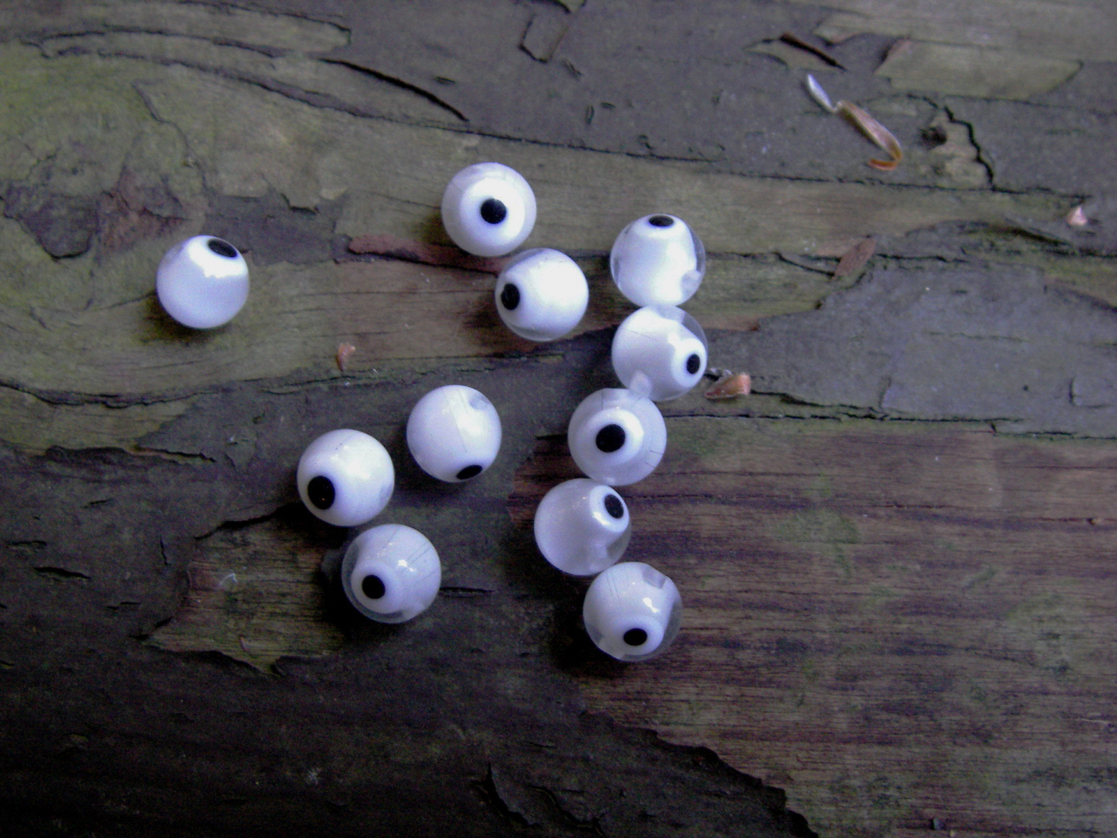 Fish Eye White Fishing Premium Trout/Salmon/Steelhead Beads 8mm 25Ct ...
