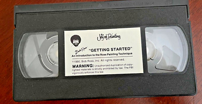 "Getting Started", The Joy of Painting by Bob Ross (VHS. 1990) | eBay