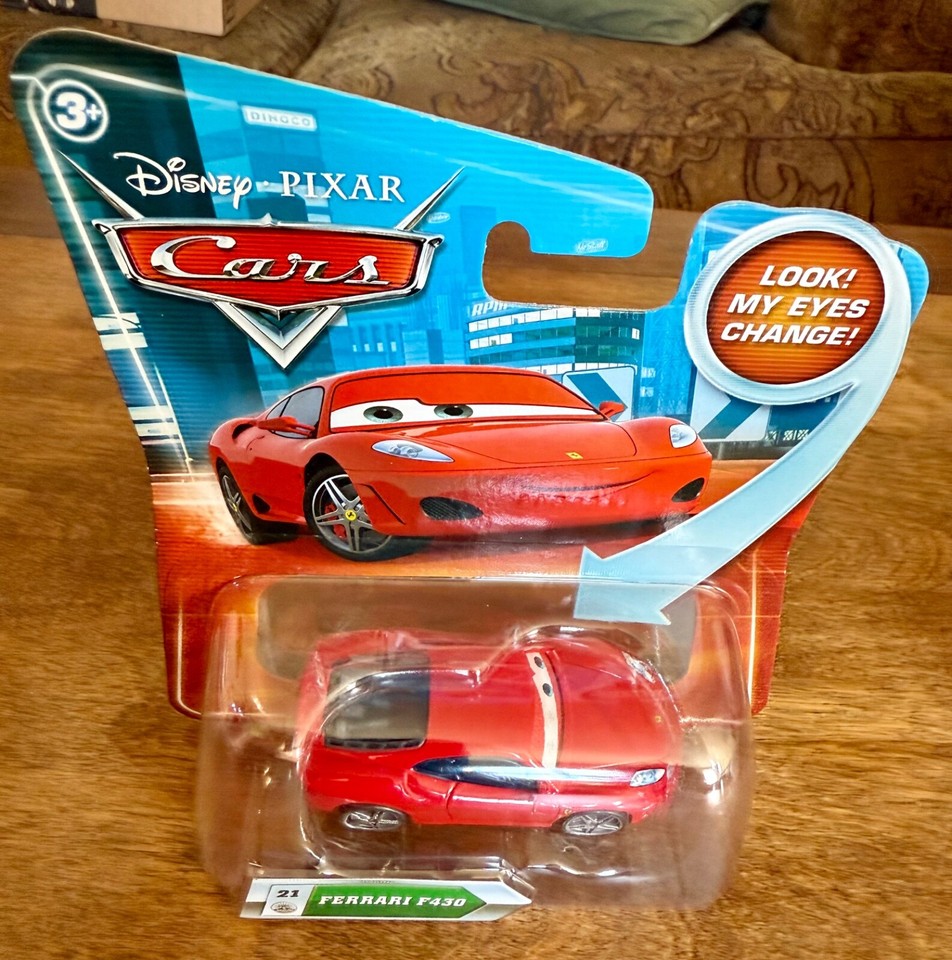 Disney Pixar Cars Lenticular Eyes Series 2 FERRARI F430 Brand New ...
