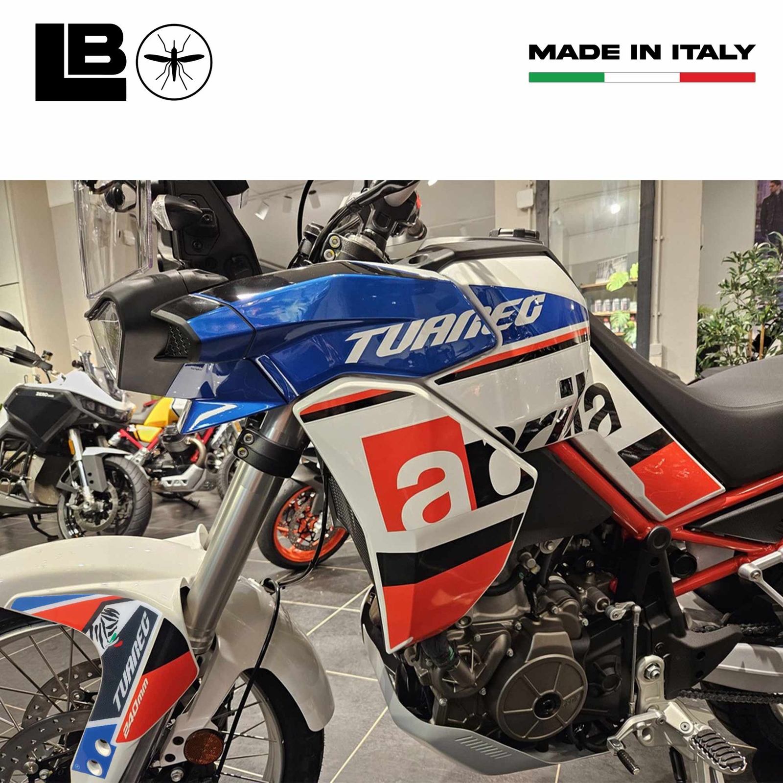 Stickers Covers Fender Motorcycle Compatible With Aprilia tuareg 660 ...