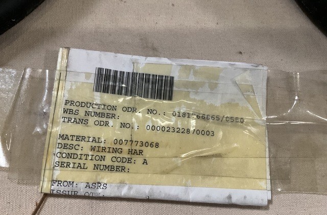 MRAP, M1101, M1102, M105 MILITARY TRAILER CABLE ASSY 7055100 6150-00 ...