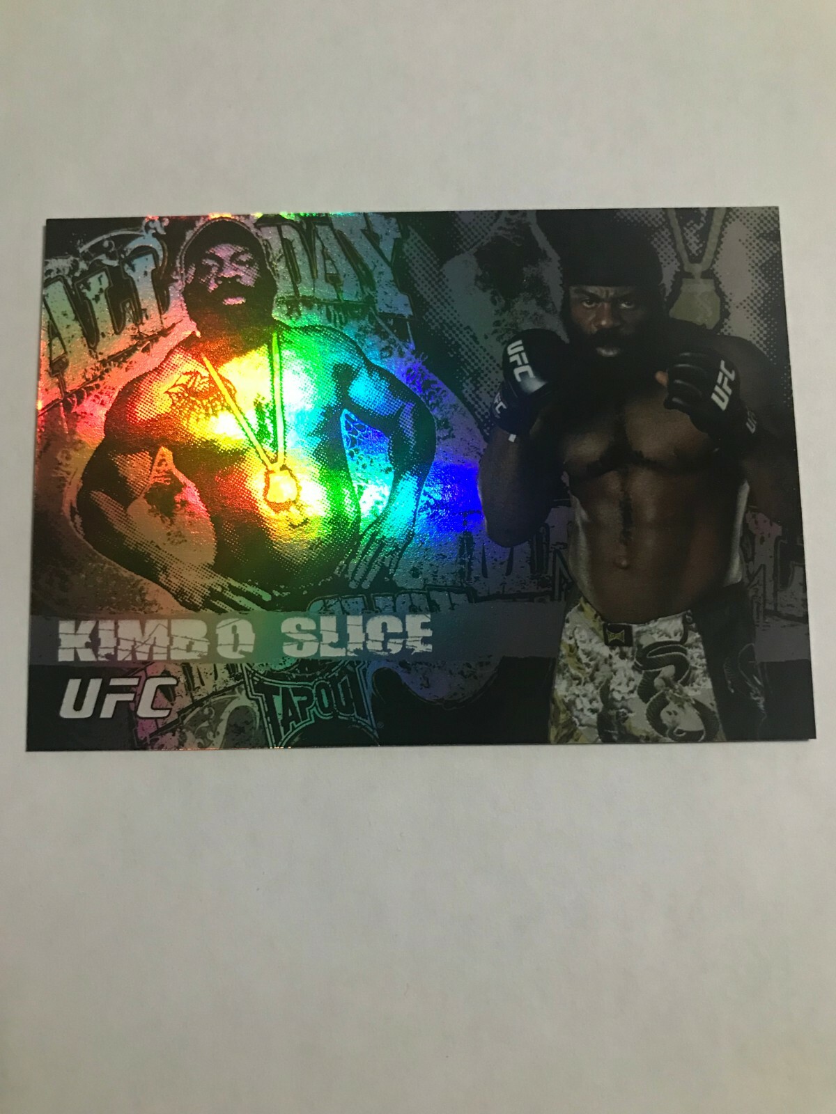 2010 Topps UFC Main Event Tapout Kimbo Slice Rookie 1st Card | eBay