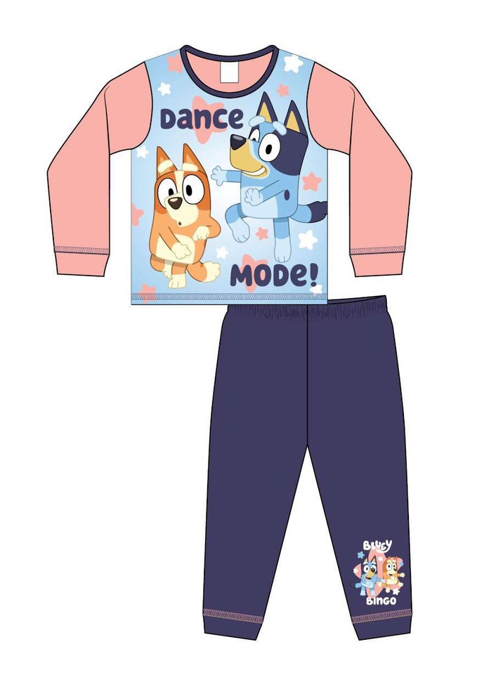 Bluey pyjamas girls boys long short sleeve nightwear kids set | eBay