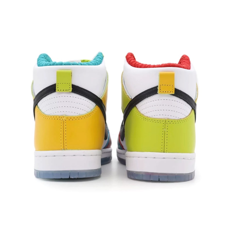 DH7778-100 Nike SB Dunk High Pro froSkate All Love White Metallic (Men ...