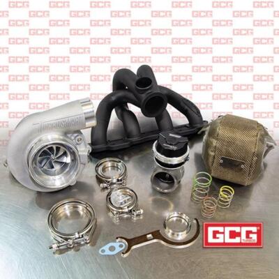 GCG Turbo Charger Kit Low Mount EWG Turbosmart 6262 fits Mitsubishi ...