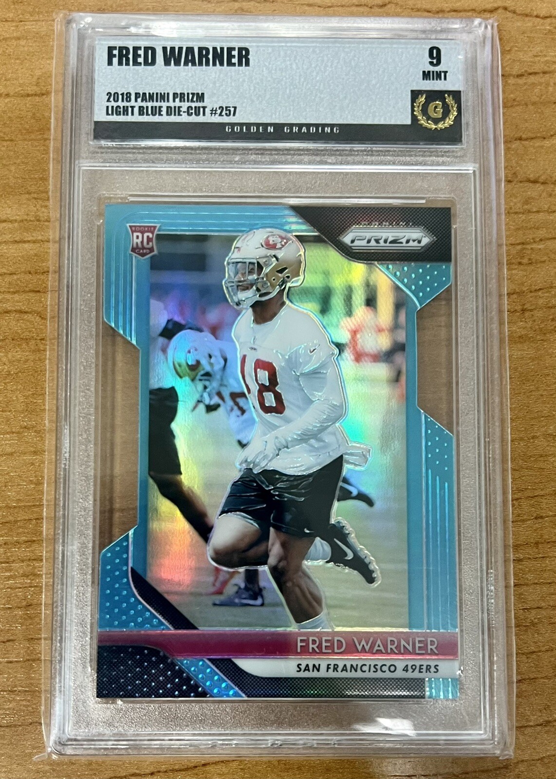 2018 Panini Prizm - Rookie Lazer Prizm #257 Fred Warner (RC) for sale ...
