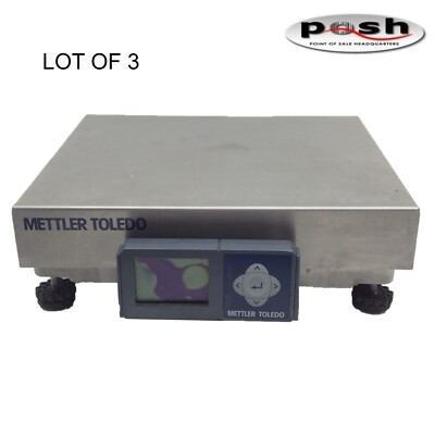 LOT OF 3 - Mettler Toledo BC60 Series Shipping Scales - Damaged ...