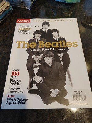 Mojo Music Magazine special edition the Beatles classic, rare & unseen ...