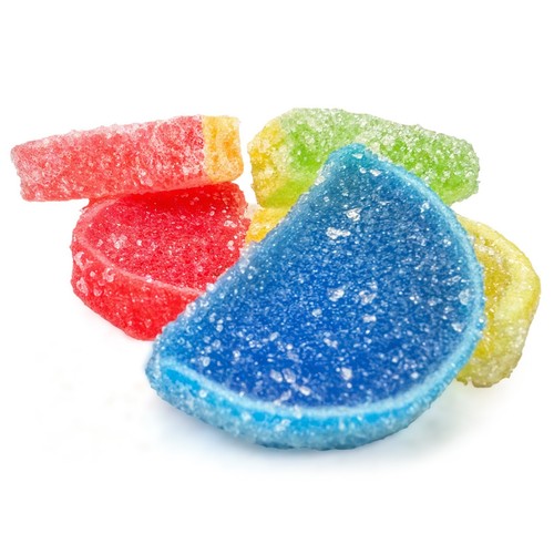 Assorted Gourmet Jelly Chewy Fruit Slices Different Flavors | eBay