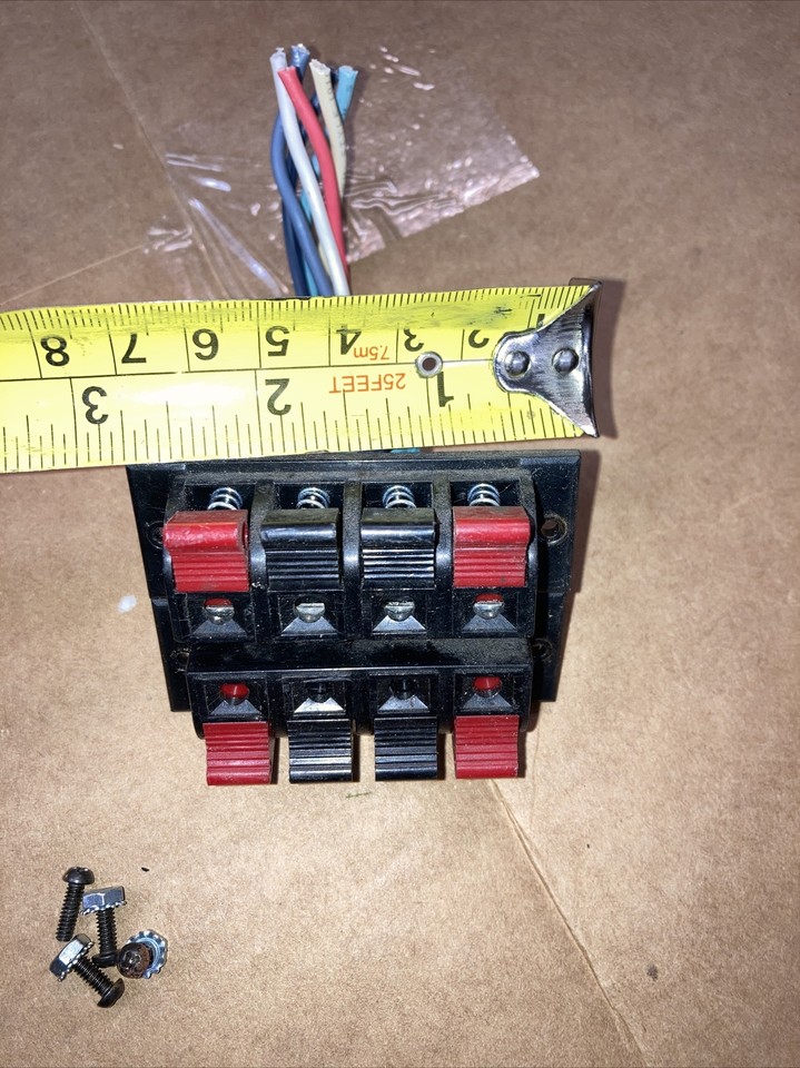 Klipsch SW-8 II Subwoofer Speaker - PAIR REAR TERMINALS TEMINAL | eBay