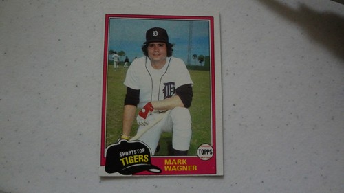 1981 TOPPS # 358 MARK WAGNER BASEBALL CARD | eBay