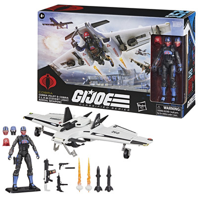 G.I. Joe Classified Series #152, Cobra Pilot & Cobra C.L.A.W claw ...