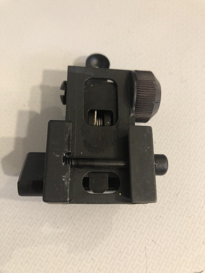 Matech Sight OGU83 Flip Up Rear Sight Picatinney Mount Sight | eBay