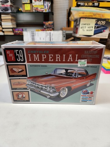 AMT 1959 Chrysler Imperial Hardtop Customizing Kit 1/25 Scale Factory ...