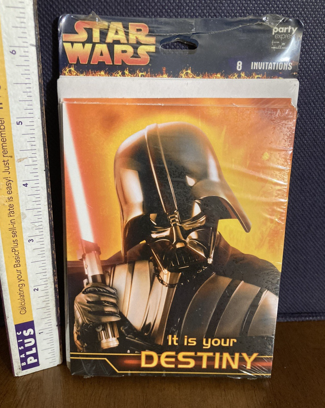 Vintage Hallmark Star Wars Party Express Invitations 4 PACKS NEW SEALED ...