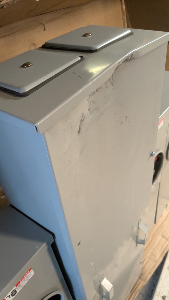 New With Dents Siemens WEPK4411 400A 4 Gang 1PH 125A 4J Ring Type ...