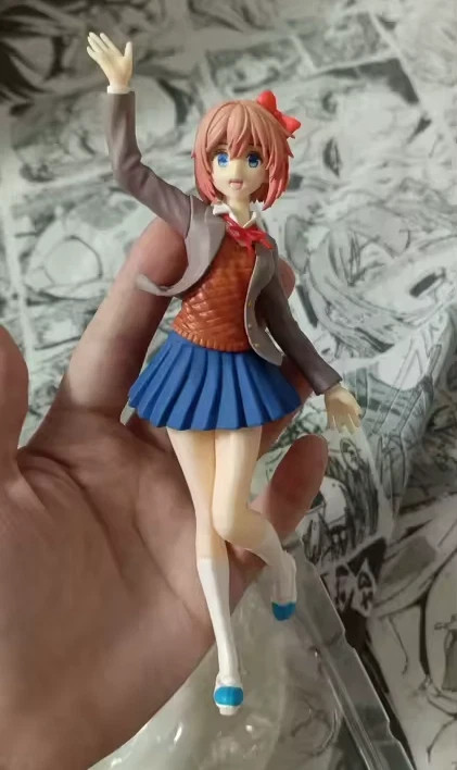 Sayori Doki Doki Literature Club! NEW Anime Figure Model Statue PVC 6.5 ...