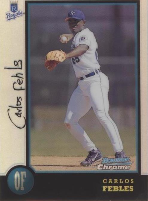 1998 Bowman Chrome - Carlos Febles #353 Refractor (RC) for sale online ...