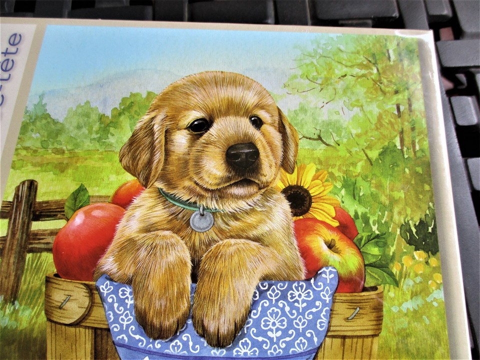 500 Piece Jane Maday Art Puzzle "Harvest Helper " New 18" x 24" | eBay