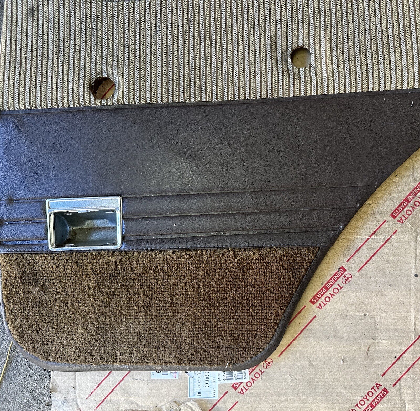 FJ60 HJ60 HJ61 BJ60 FJ62 Rear Door Cards Trims | eBay