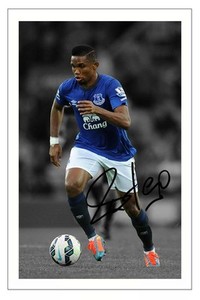 SAMUEL ETO'O Signed Autograph PHOTO Signature Fan Gift Print EVERTON ...