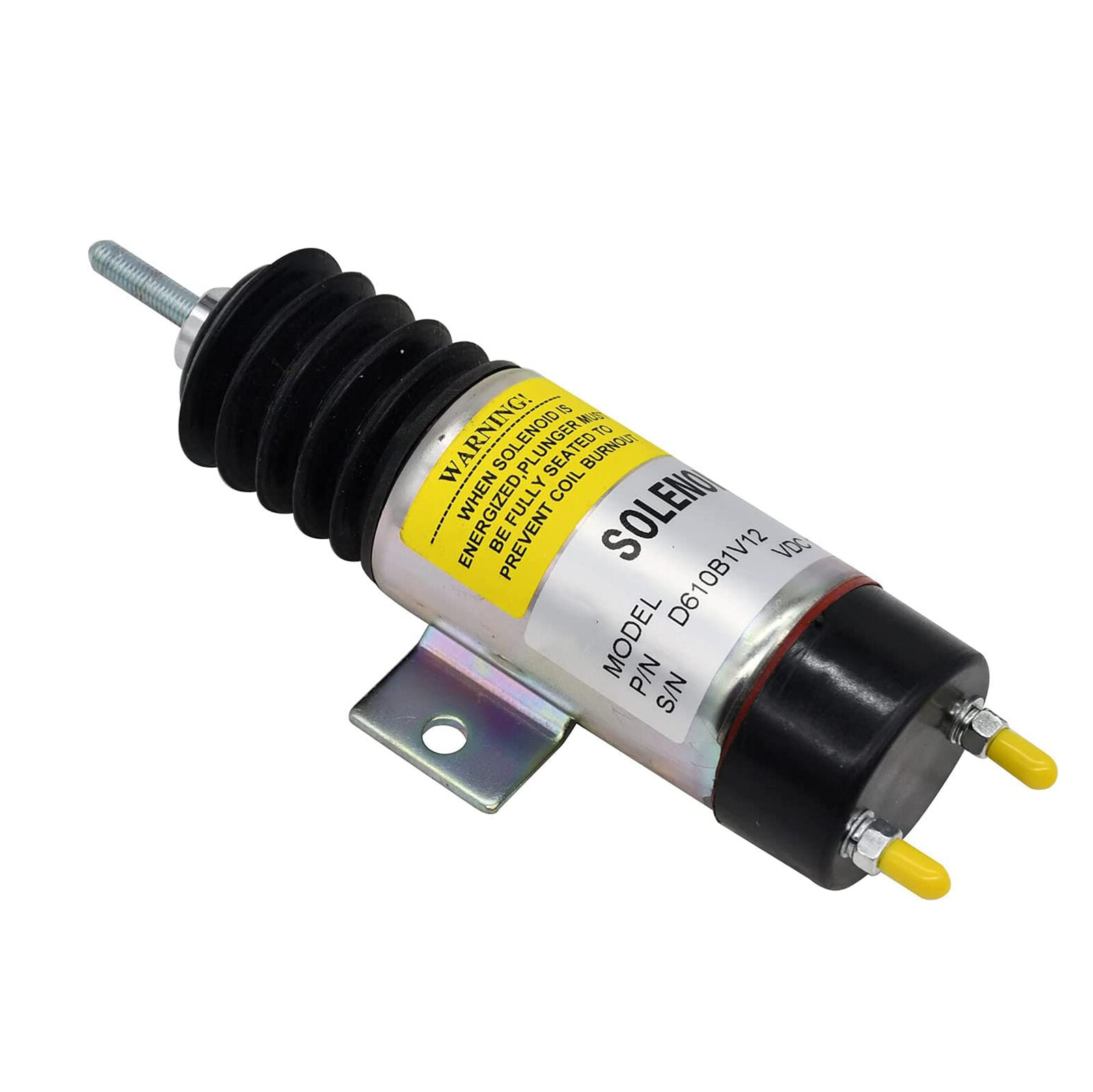 D610-B1V12 Solenoid Dual Coil Pull D610B1V12 for Kubota Engine D905 New ...
