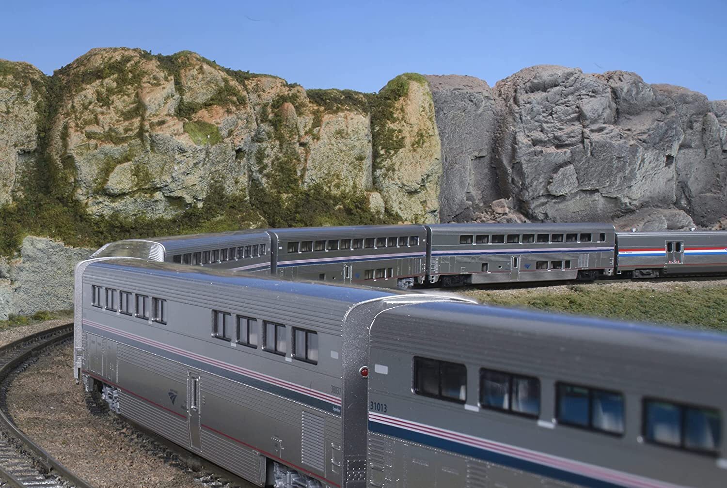 KATO 10-1789 N Scale Amtrack Super Liner Set of 6 Railway Model ...