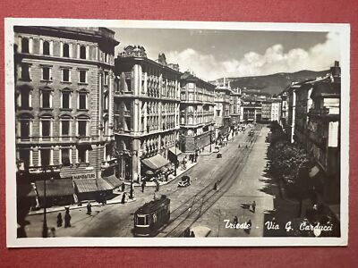 Cartolina - Trieste - Via G. Carducci - 1944 | eBay