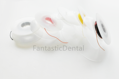 Dental Archwire Elastic Tube Protective Sleeve Elastomeric Solid Wire ...