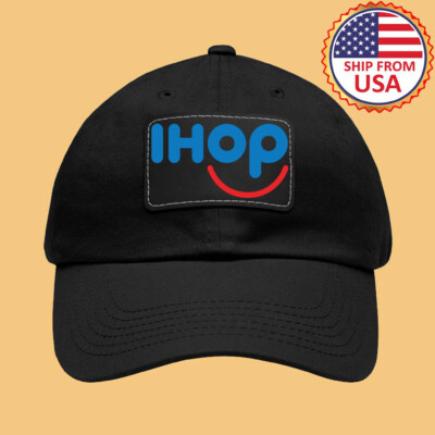 IHOP International House of Pancake Dad Hat with Leather Patch | eBay