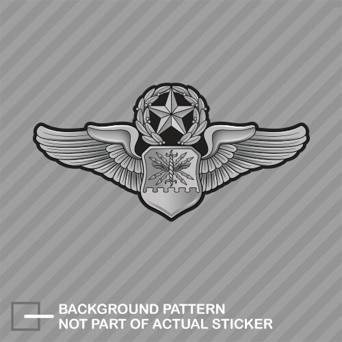 Master Navigator Wings Aircraft Observer Badge Sticker Decal aviation ...